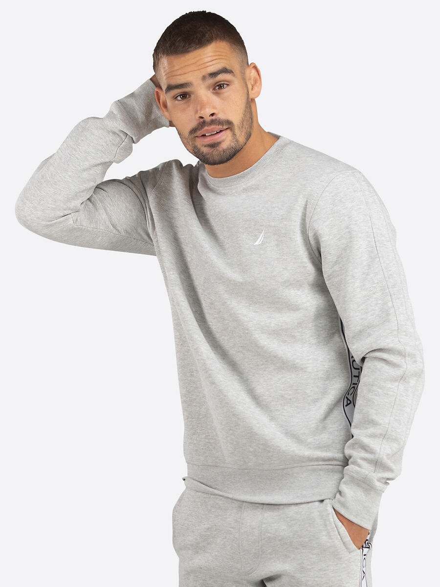 Nautica Essentials Collection Enzo Jumper Grey Marl | SWEATERS ...