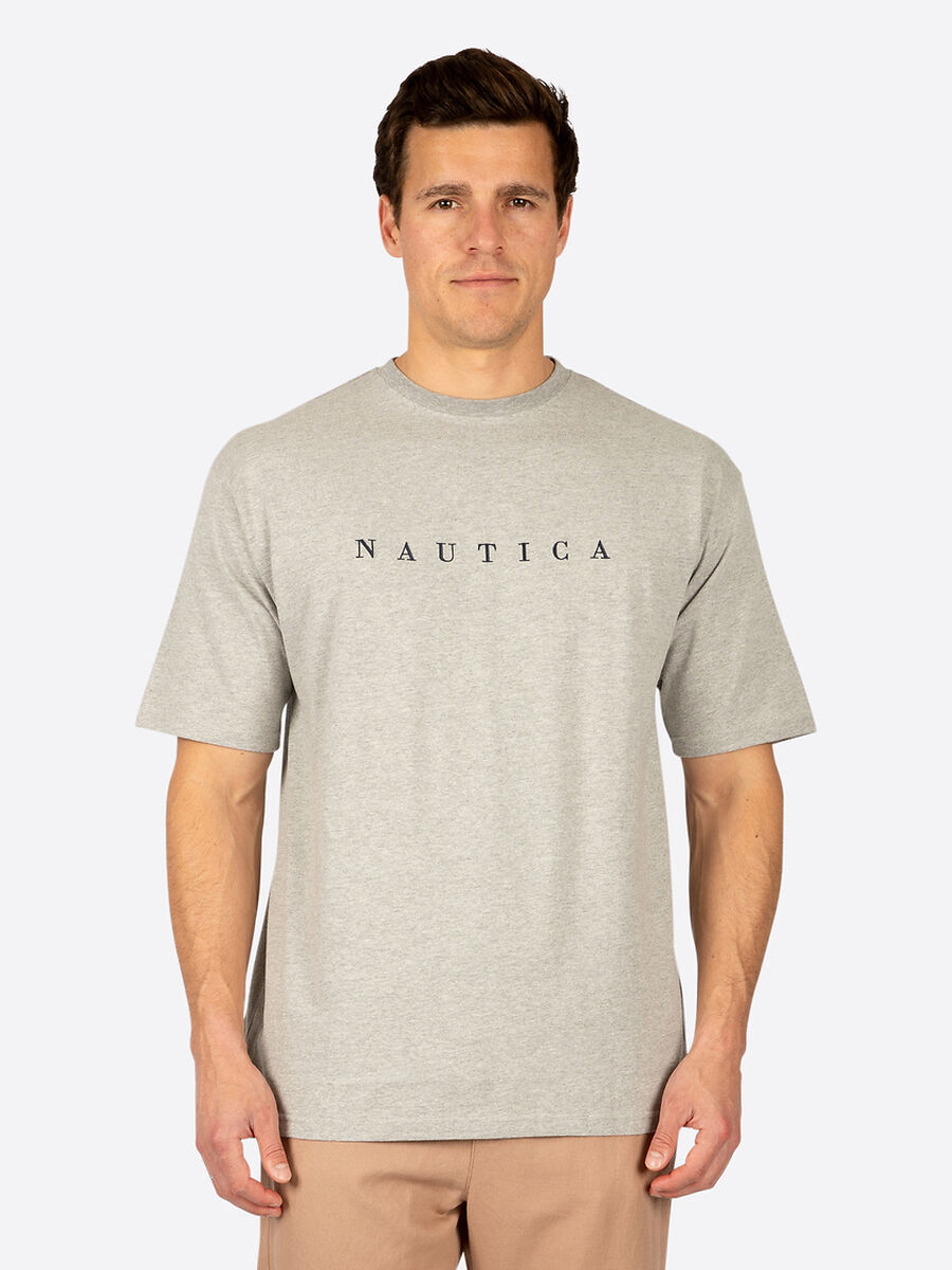 Spinnaker Collection Navigate Heavyweight Tee Grey Marl | T-SHIRTS ...